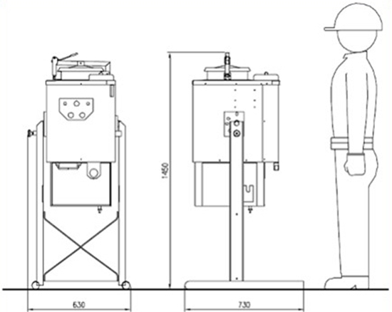 Solvent Recycling Unit Formeco di 15 ax LCD for solvents | Innvestio Hellas