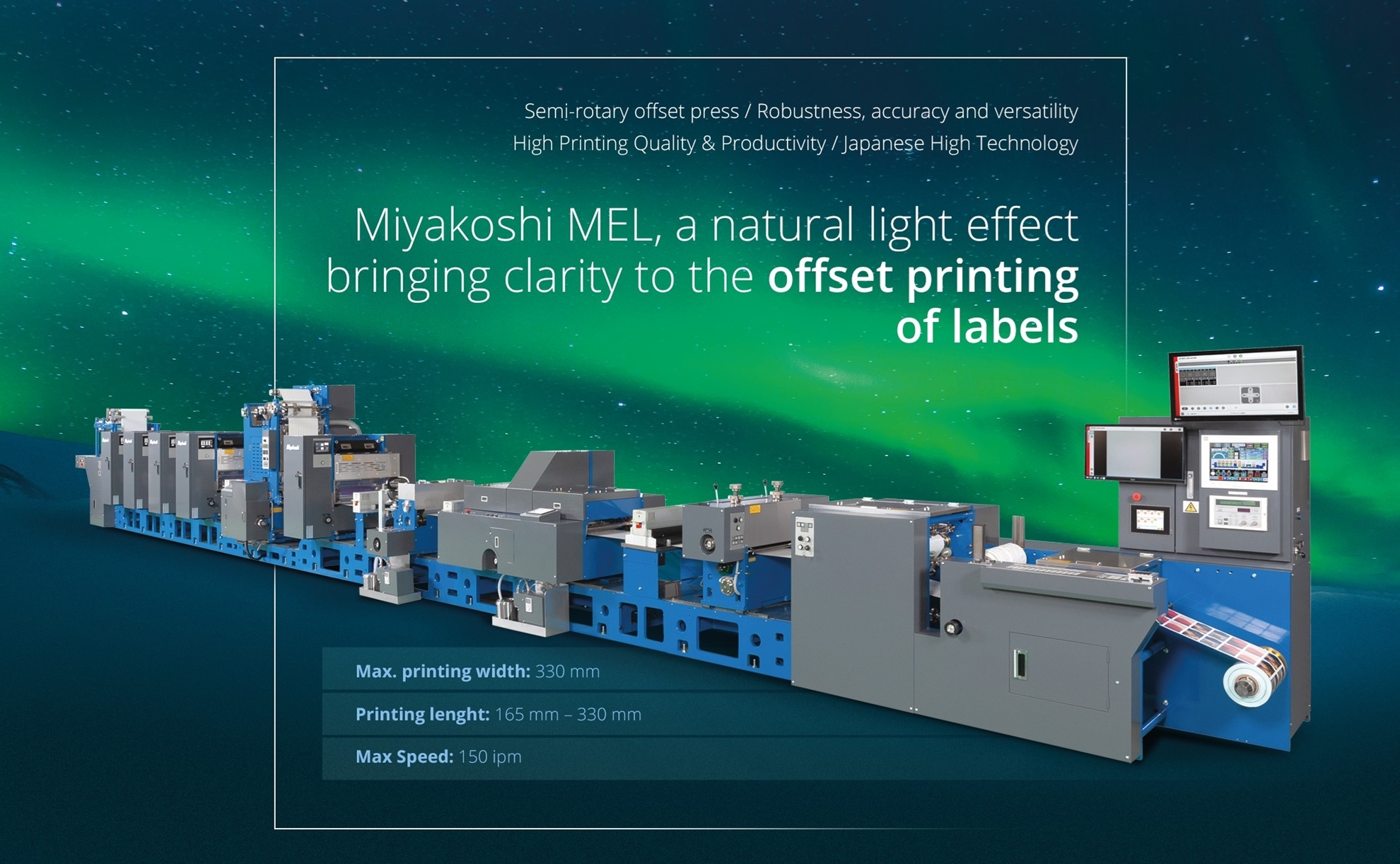 Miyakoshi UV offset printing machines | Innvestio Hellas